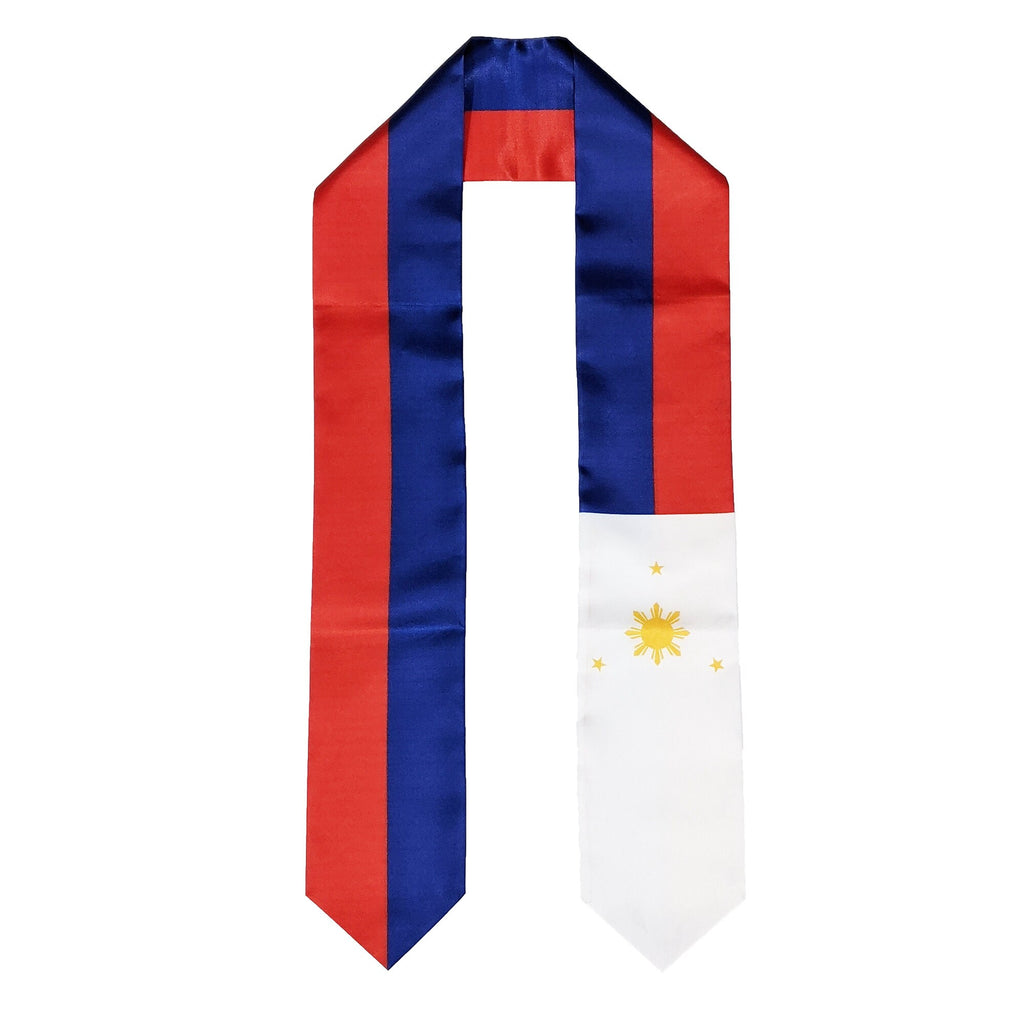 Philippines Flag Graduation Stole, Philippines Flag Graduation Sash, P ...